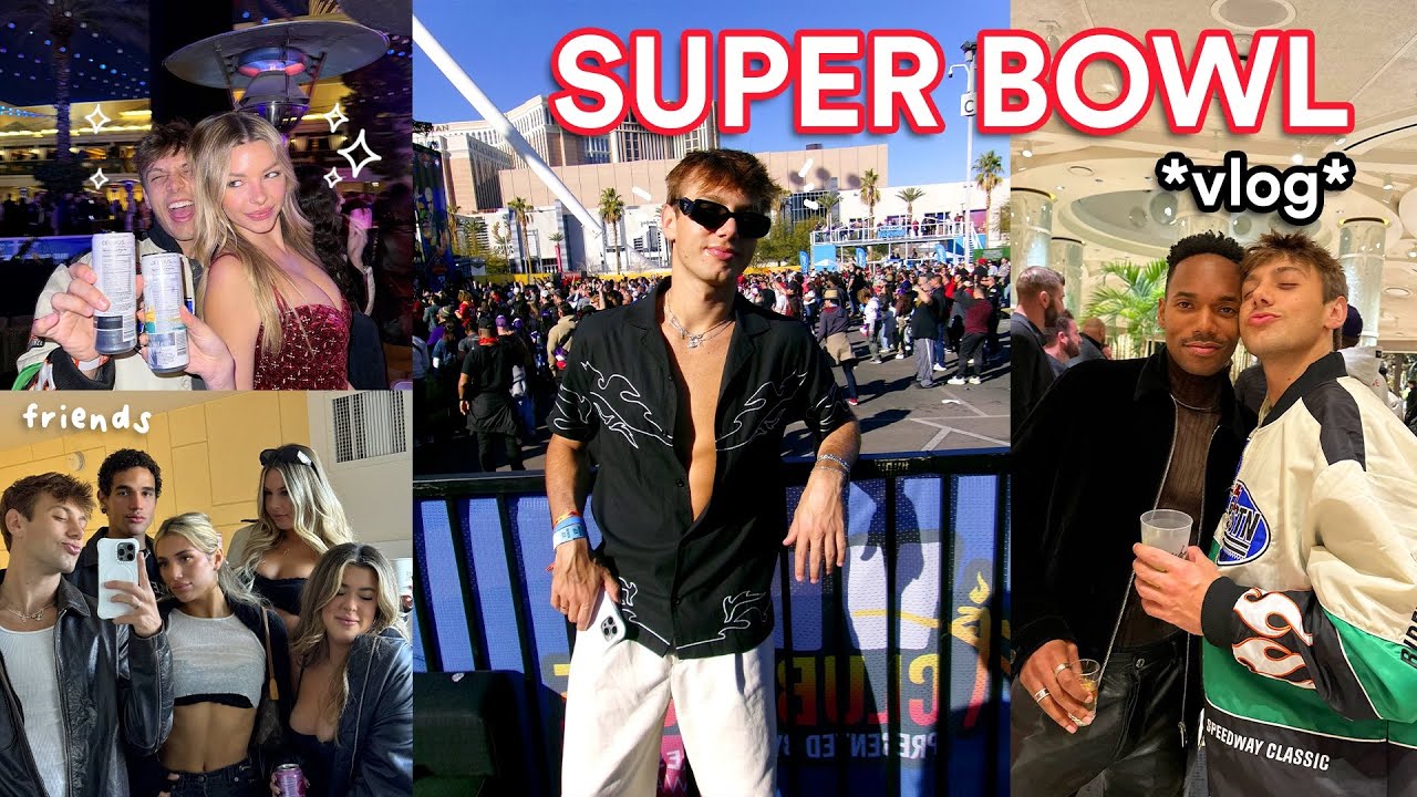 luckily I love sport (Super Bowl vlog) - YouTube