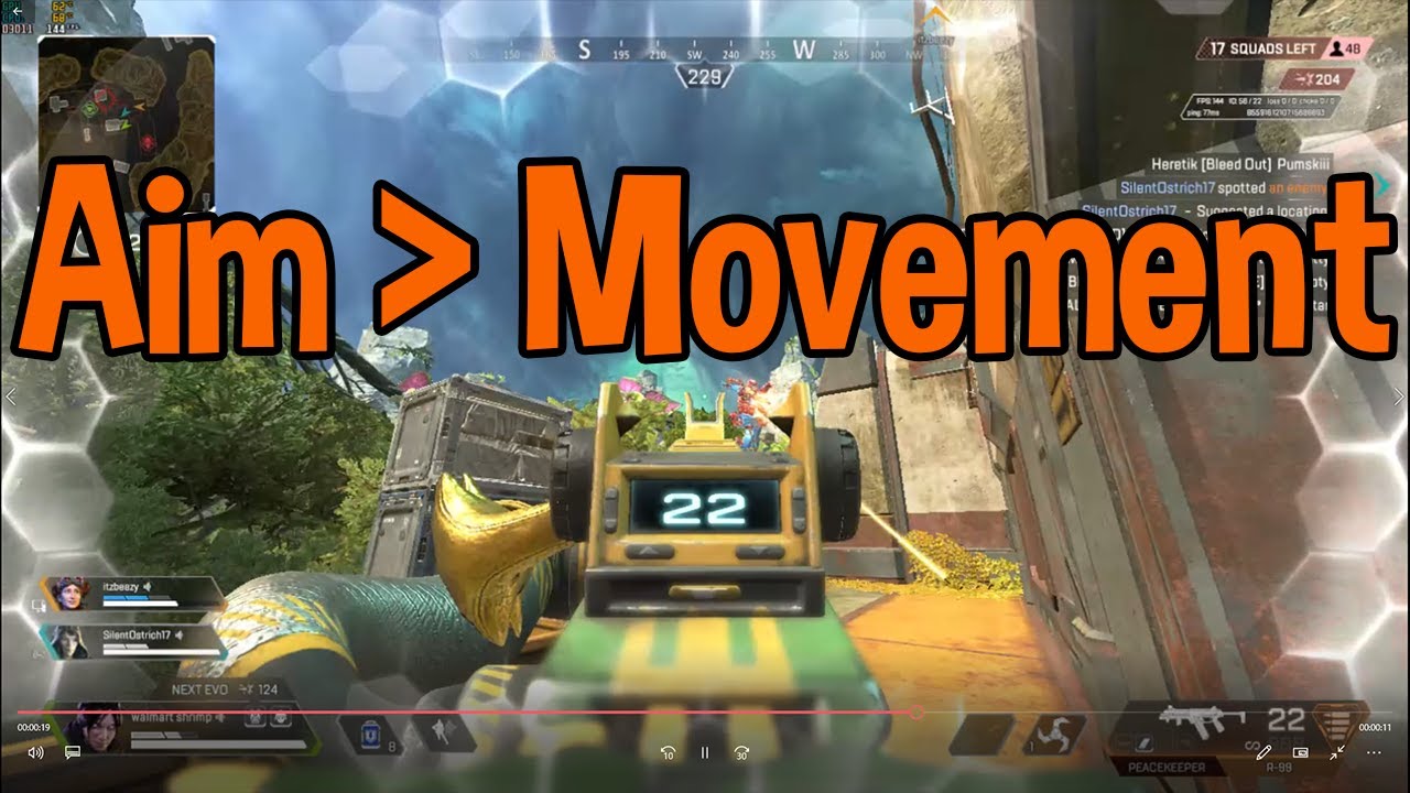 Aim vs movement, who wins? - YouTube