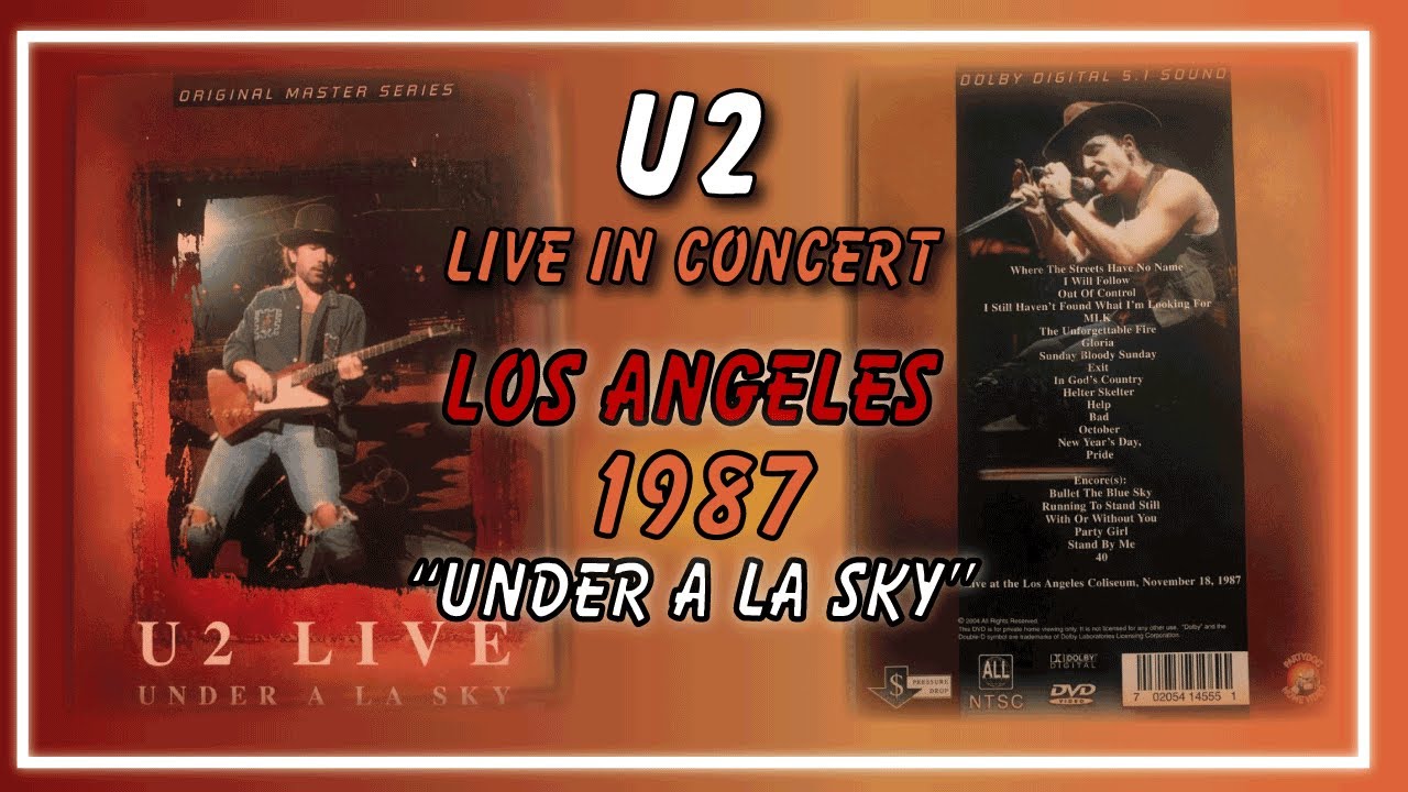 U2 LIVE in Concert at the LA Coliseum November 18,1987 - YouTube