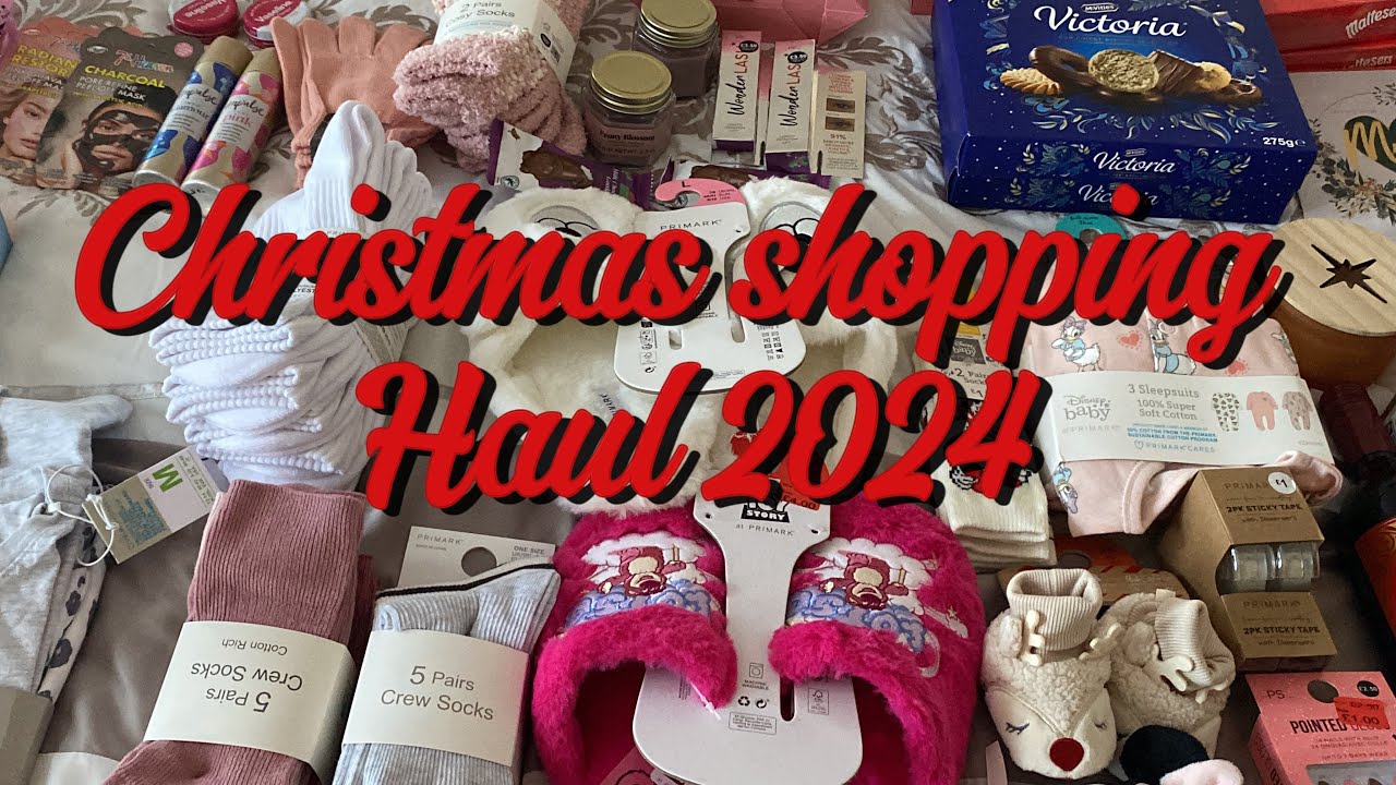 Christmas shopping haul 2024 || UK || Christmas gifts - YouTube