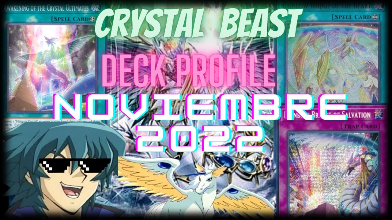 YUGIOH! BESTIAS DE CRISTAL 1ER LUGAR EN LOCALES! DECK PROFILE ...