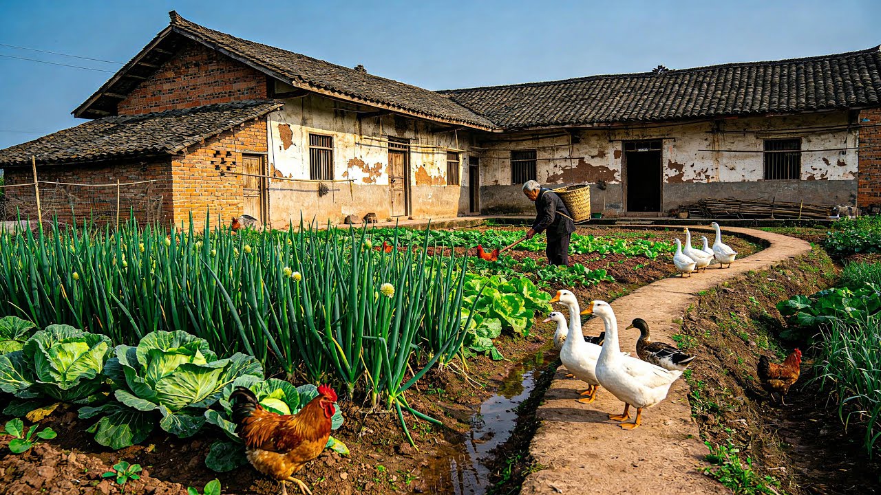 This Is REAL Rural China! Walking Through A Sichuan Farm With Free ...