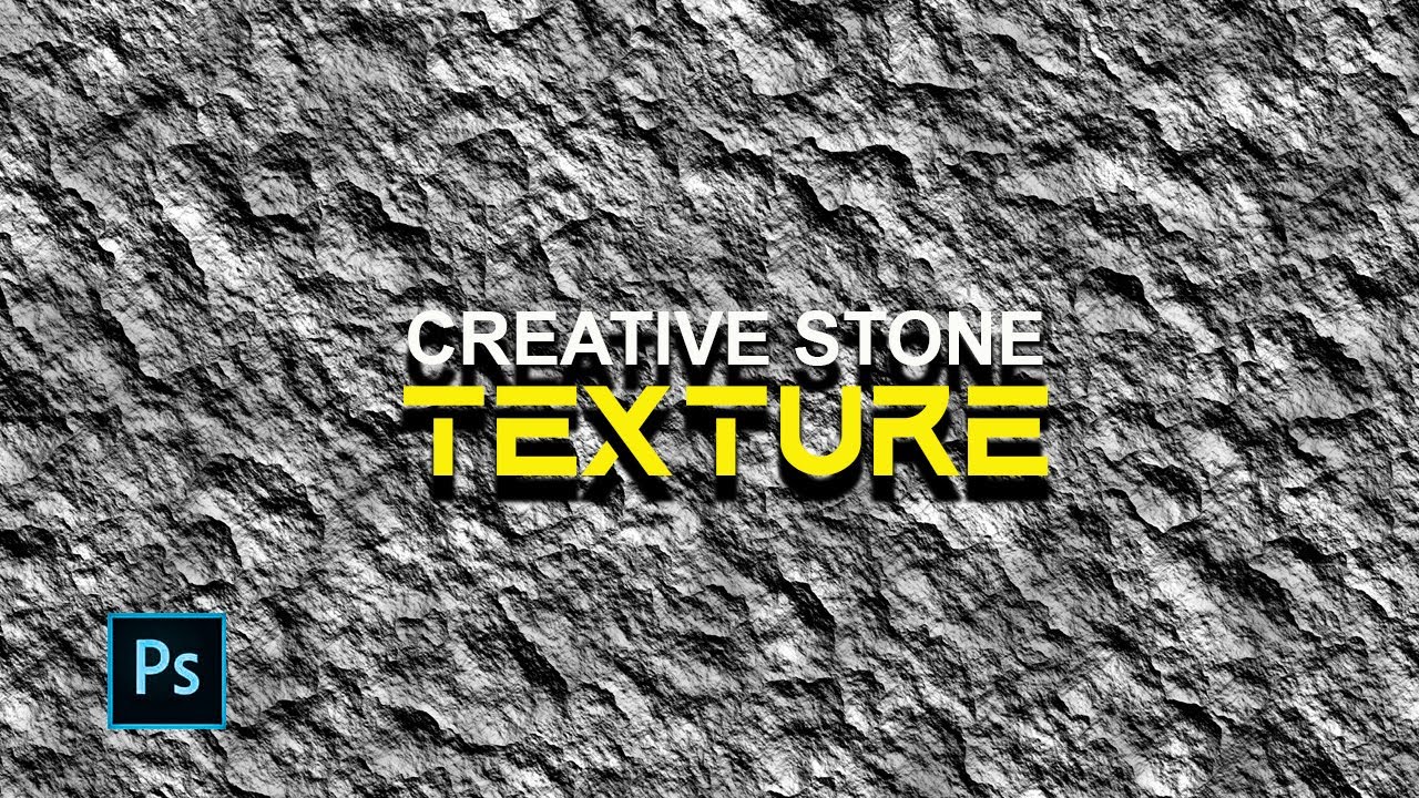 How To Make Stone Texture in Photoshop | Rock Texture | PhotoshopCC2020 ...