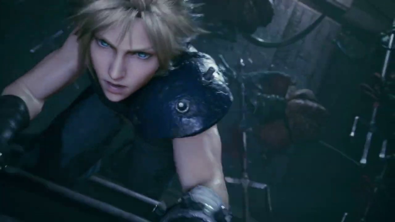FINAL FANTASY VII REMAKE - Escape from the sewers - YouTube