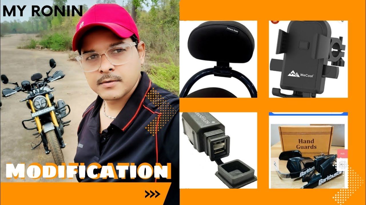 My Tvs Ronin Modifications - YouTube