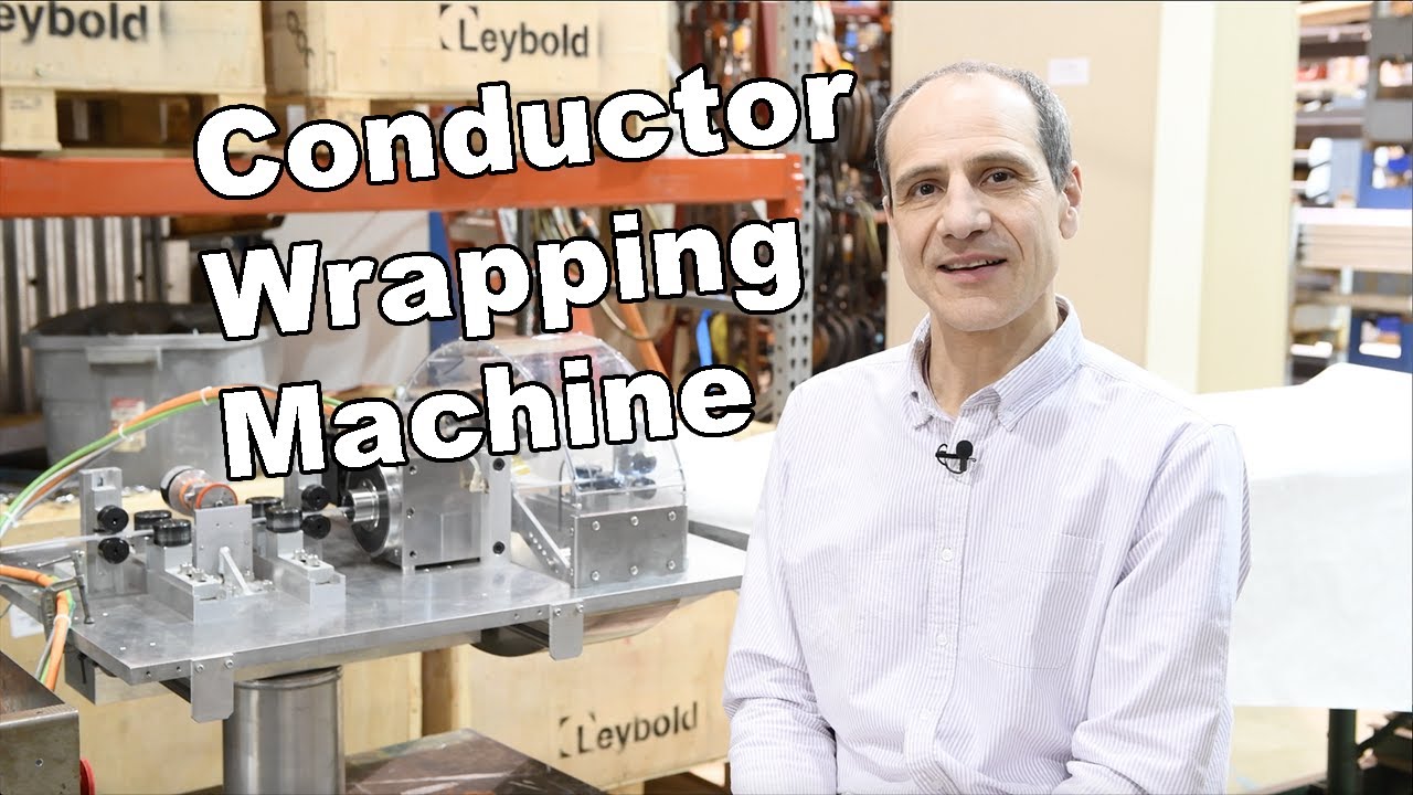 Conductor Wrapping Machine - YouTube