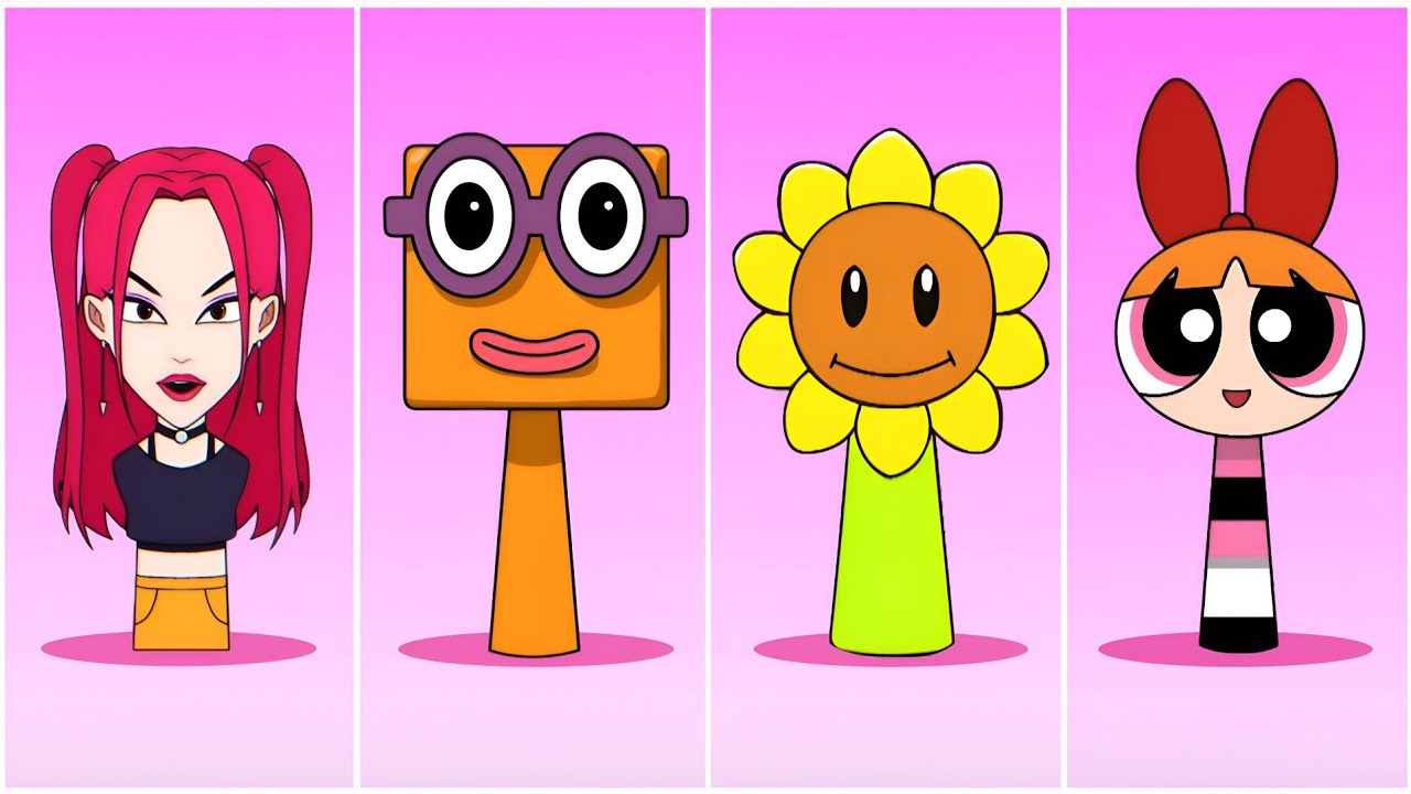 Sprunki OC Mira Koop vs Retake PVZ Sunflower vs Blossom from The ...
