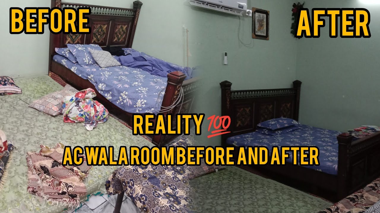 AC wala Room Before and After| Before And After | Viral | trending vlog ...