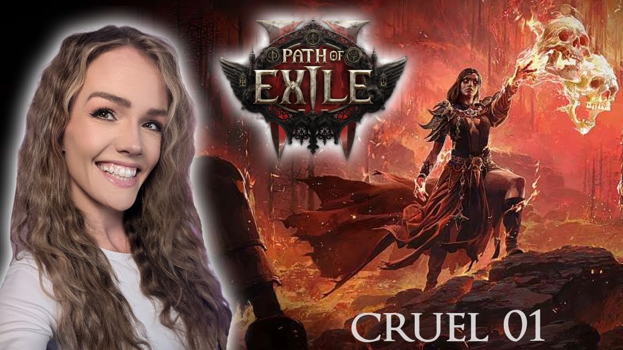 CRUEL ACT 1 | Fire Sorc - Act 1 | First time POE'R. | Path of Exile 2 Cruel | VOD PT 01 - YouTube
