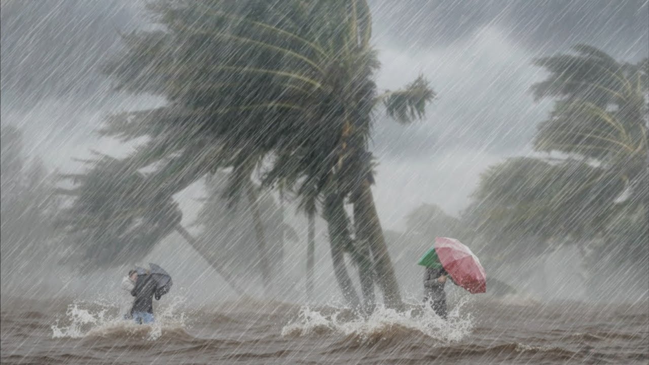 Asia is Crying! World’s Strongest Rainstorm and Strong Winds Destroy ...