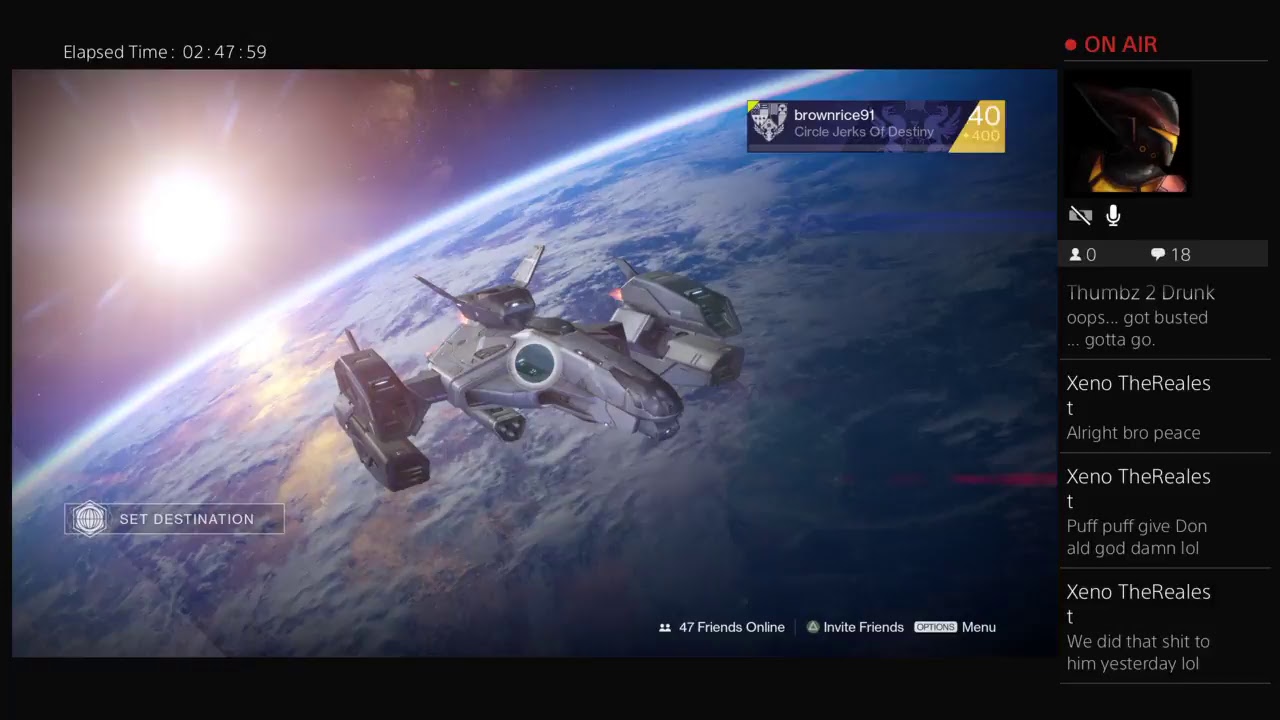 Destiny stuck in orbit - YouTube