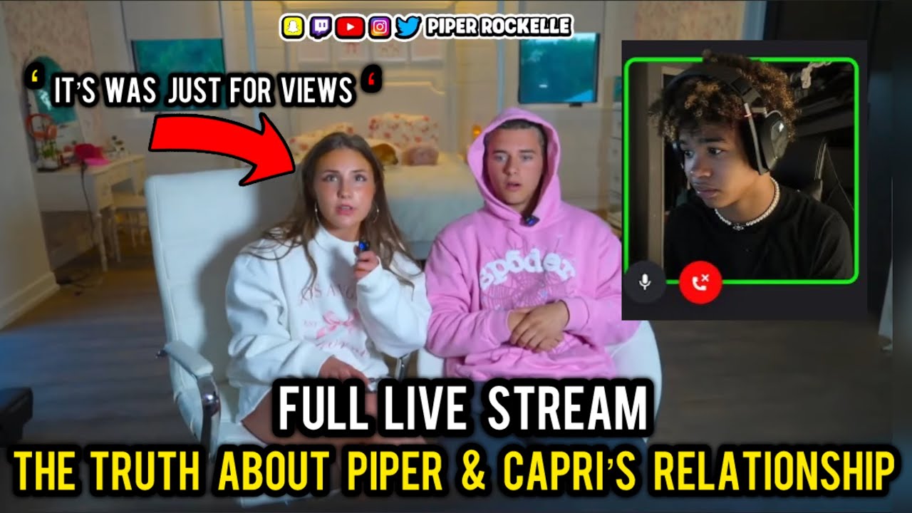 Piper Rockelle Speaks The Truth About Her & Capri’s Relationship With ...
