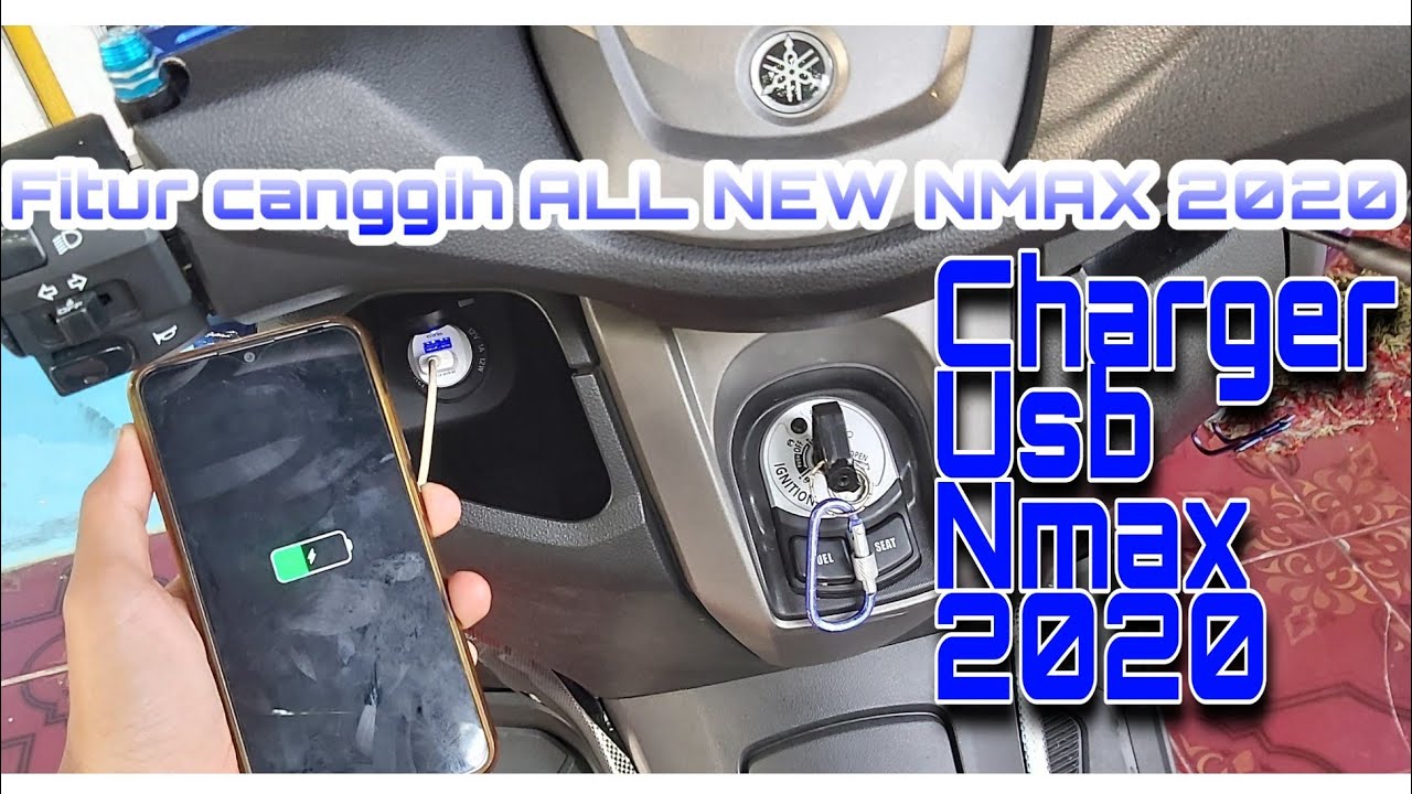 Sambungan charger ALL NEW NMAX 2020 | Nmax Indonesia - YouTube