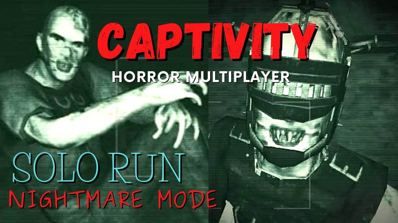 Captivity Horror Multiplayer NIGHTMARE MODE Solo Run - YouTube