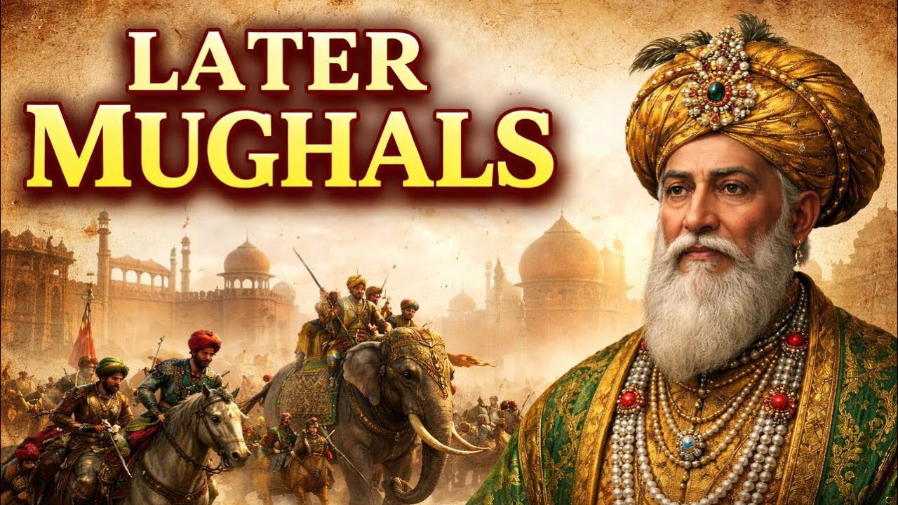 Later Mughals (1707–1857) | Fall of Mughal Empire SSC, UPSC, RAILWAY ...