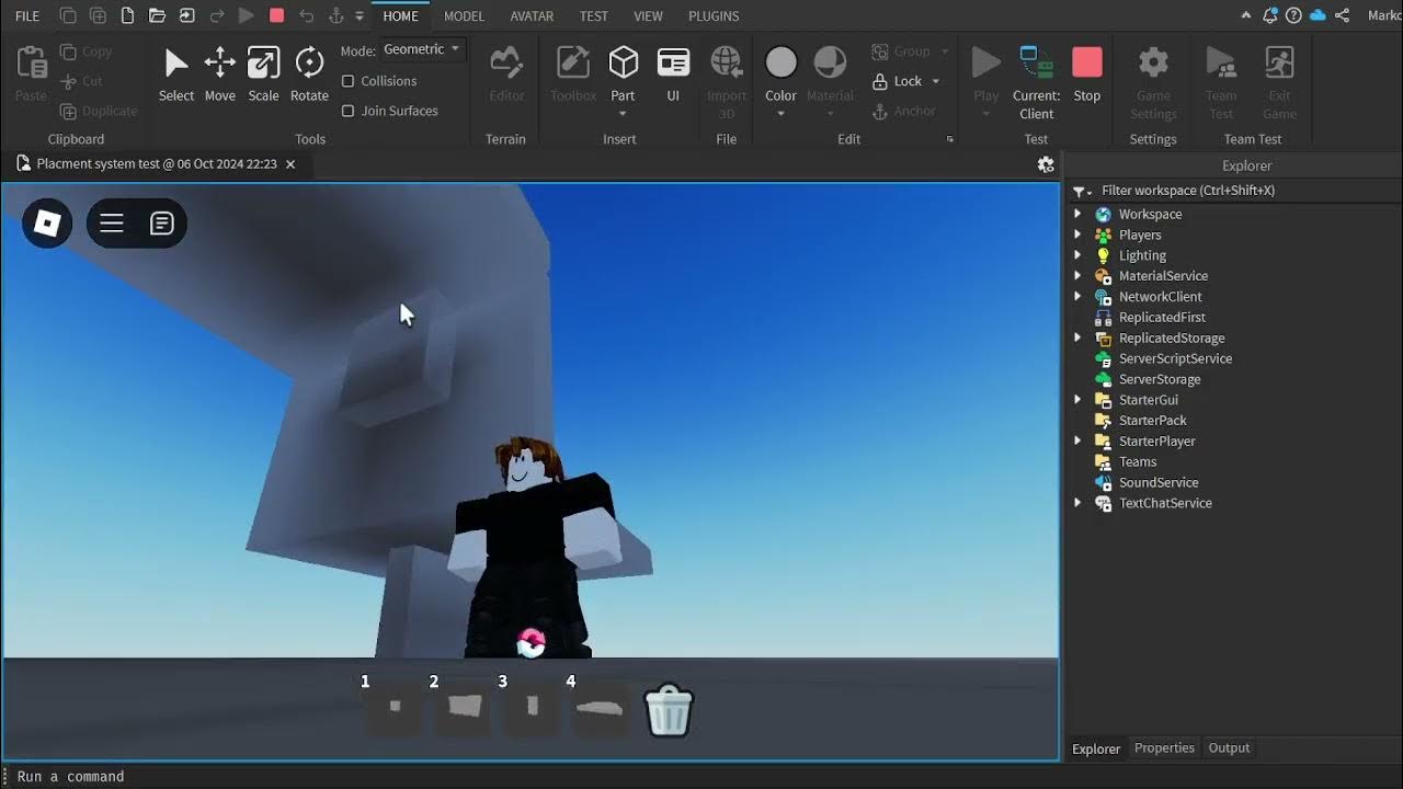 Roblox Placement system - YouTube