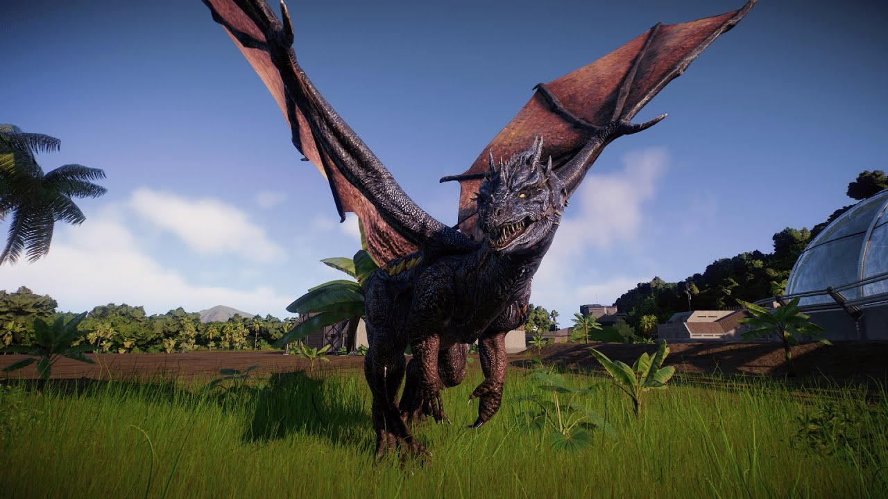 Ark Dragon - Ark Ports - Jurassic World Evolution 2 Modding - YouTube