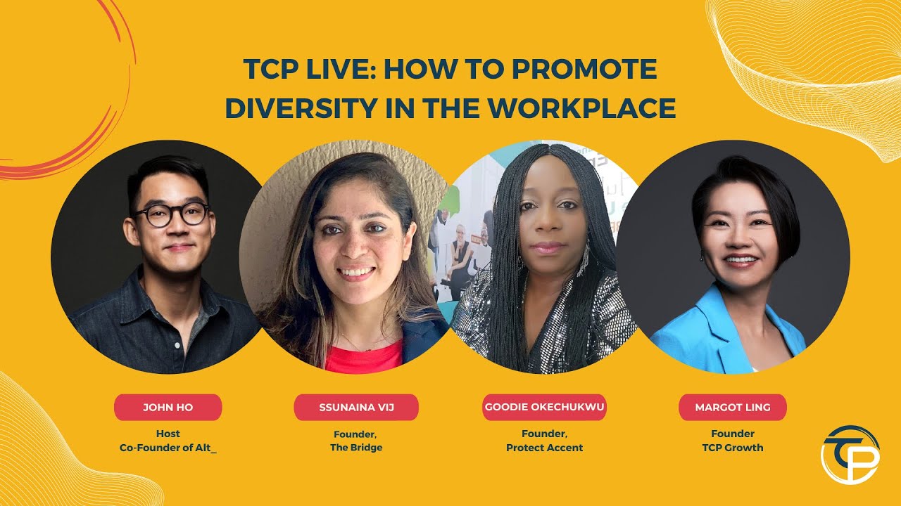 How to Promote Diversity in the Workplace | TCP Live 2021 - YouTube