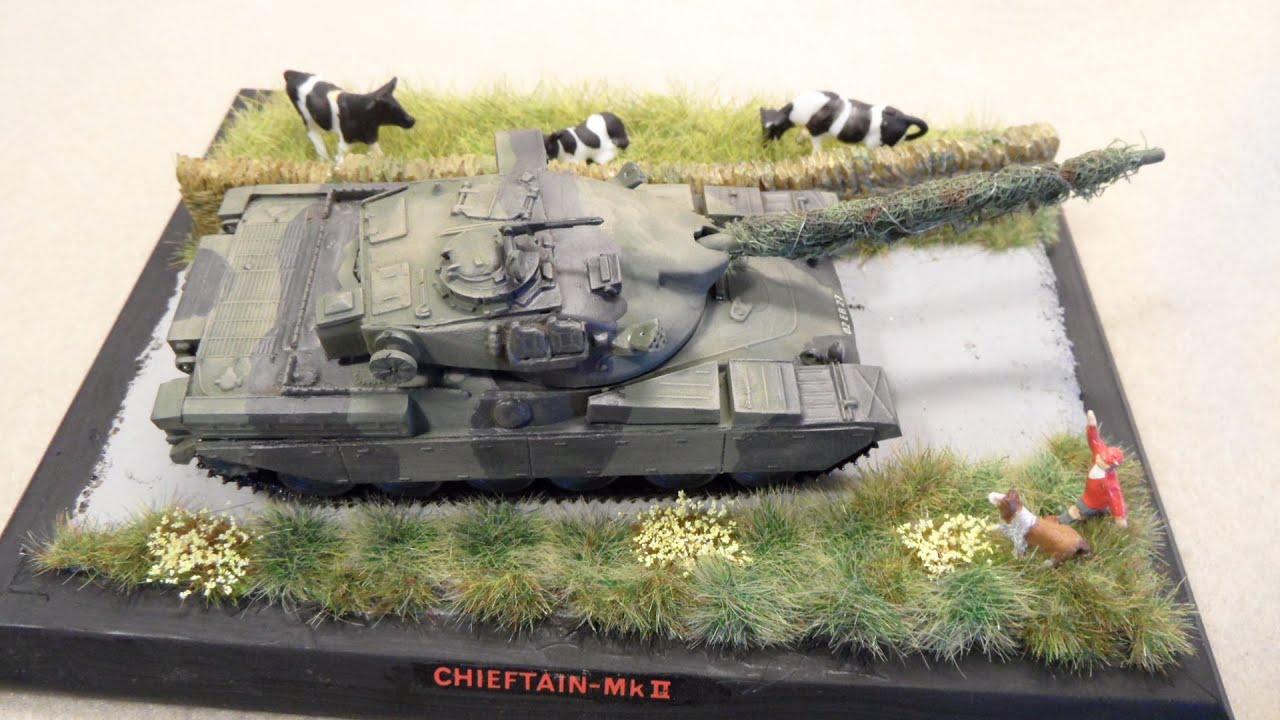 AIRFIX 1/76 Chieftain Mk.II - A Build In Pictures - YouTube