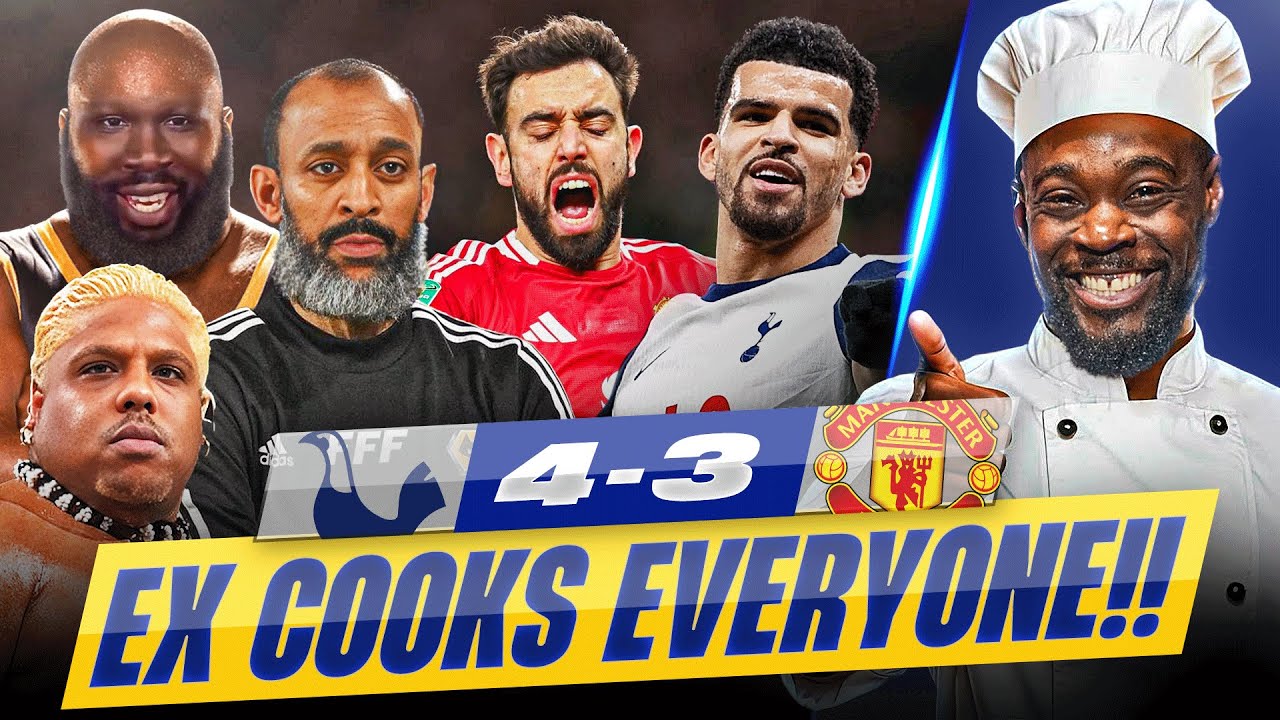 EXPRESSIONS COOKS EVERYONE AS SPURS KNOCK UNITED OUT THE CUP! Tottenham ...