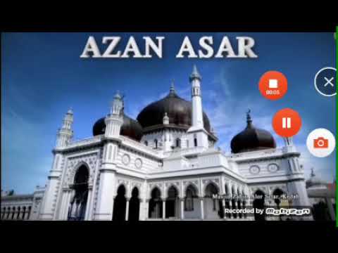 AZAN ASAR TV1 (RTM) MALAYSIA 2002 2005 2007 2009 2012 2014 - YouTube