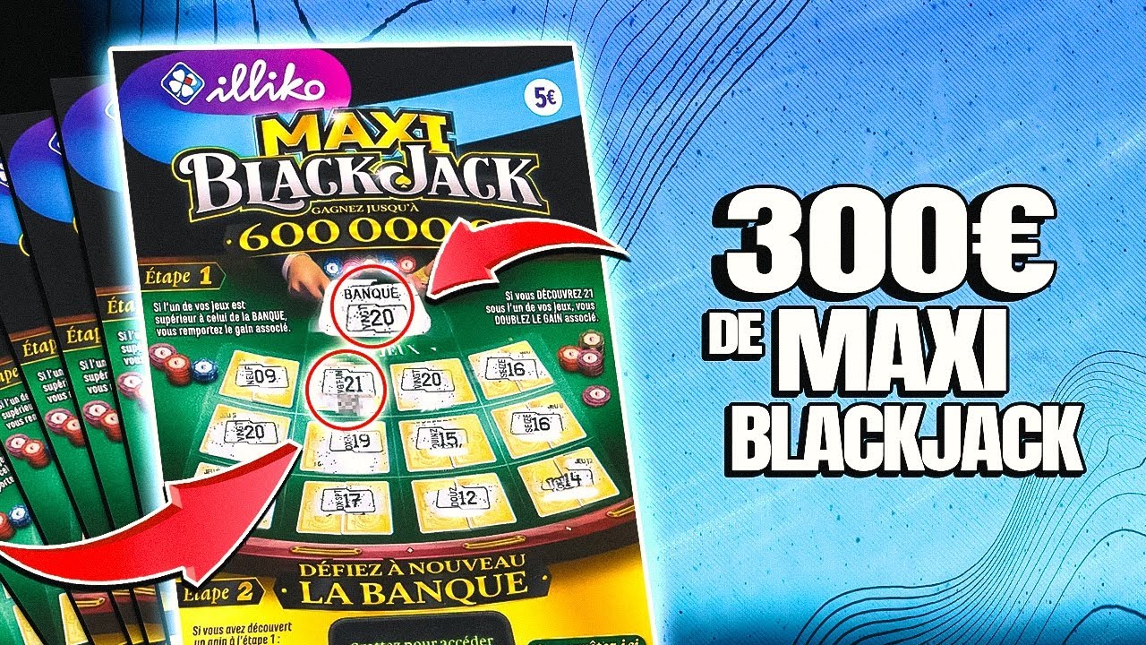 Une session GAGNANTE qui régale sur ce CARNET de MAXI BlackJack 😱 - YouTube