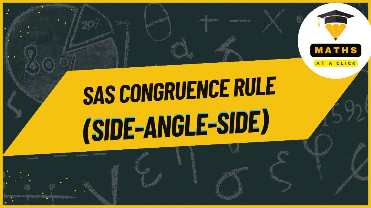 Class 9 Maths |Congruent Triangles | SAS congruency rule | Triangles ...