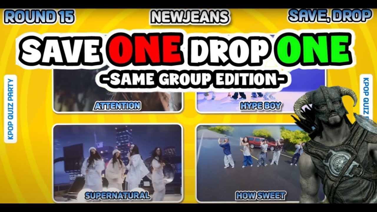 Save One Drop One Kpop Song Edition - Play Along With Me Pt1 - YouTube