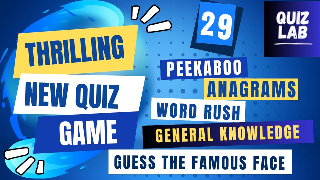 Exciting NEW Trivia Quiz Game. FIRST For YouTube. NEW Games - YouTube