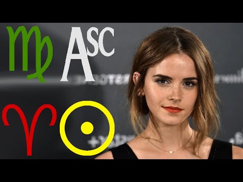 Sun Sign vs Ascendant | Emma Watson: Birth Chart Overview - YouTube