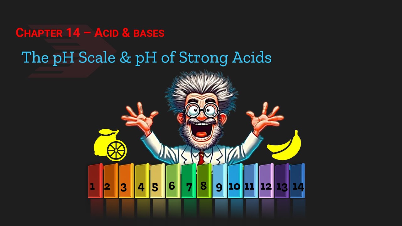 Ch 14 // The pH Scale & pH of Strong Acids - YouTube