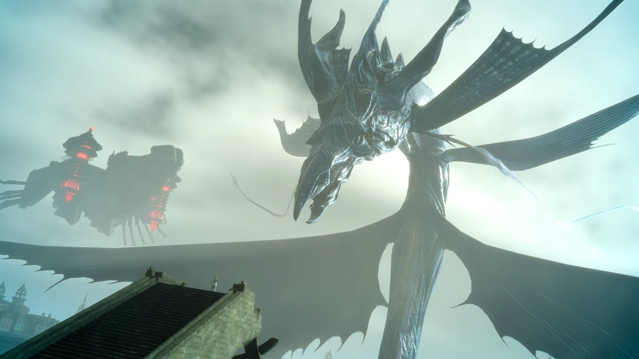 FINAL FANTASY XV - Leviathan Boss Fight (VF) - YouTube