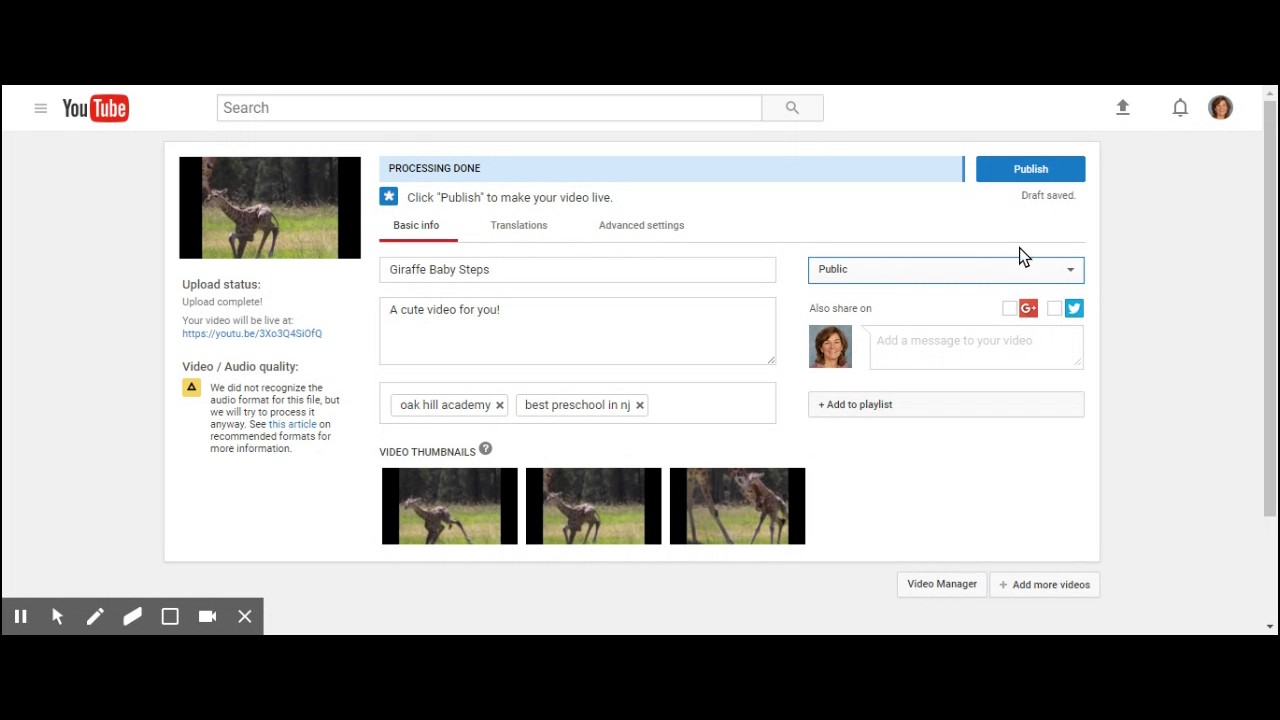 YouTube Channel Basics: Uploading Videos and Privacy - YouTube