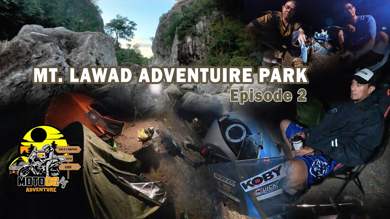 River & Mountain and Campsite MT. LAWAD ADVENTURE PARK - YouTube