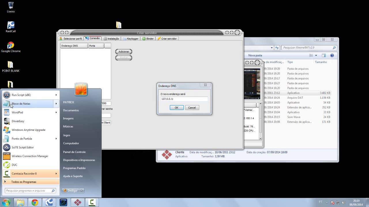 Como Configurar o Xtreme Rat 2.9 - YouTube