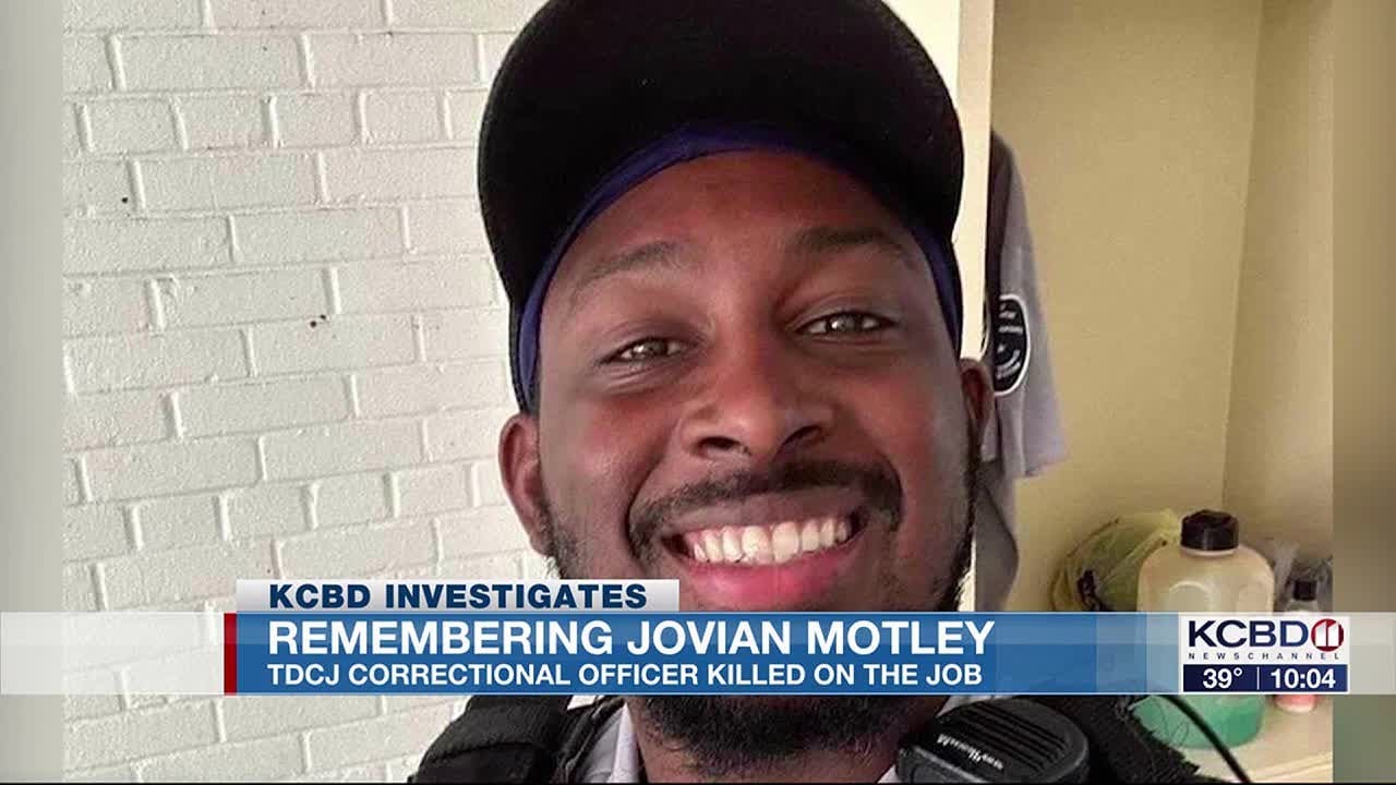 Remembering Jovian Motley, TJCJ Correctional Officer killed on the job ...