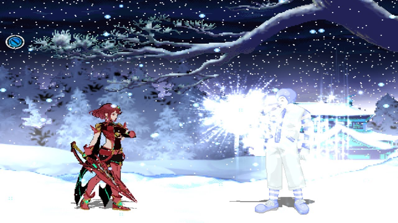 MUGEN: Pyra (Me) Vs Winter - YouTube