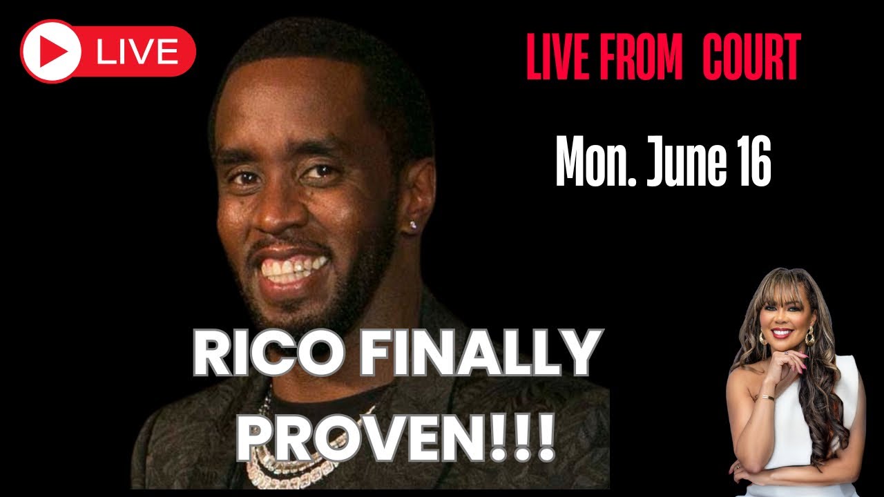 Live from Diddy Trial | RICO is Officially DONE! Expert Presented ...