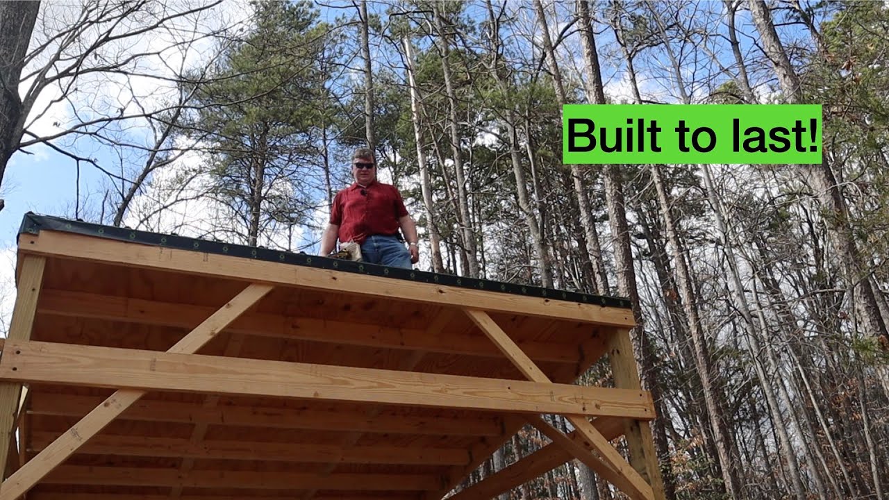 We Built a Cover For Our Shooting Range - YouTube