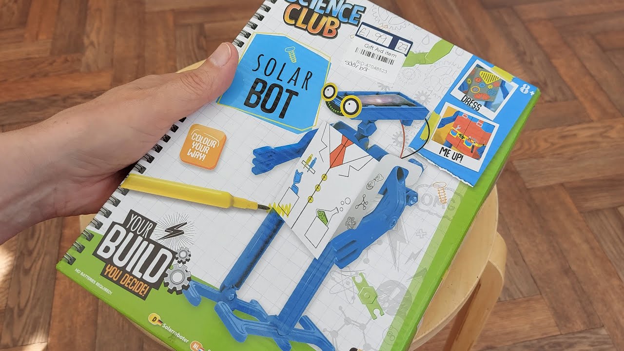 The Works Science Club Solar Bot kit BUILD - YouTube