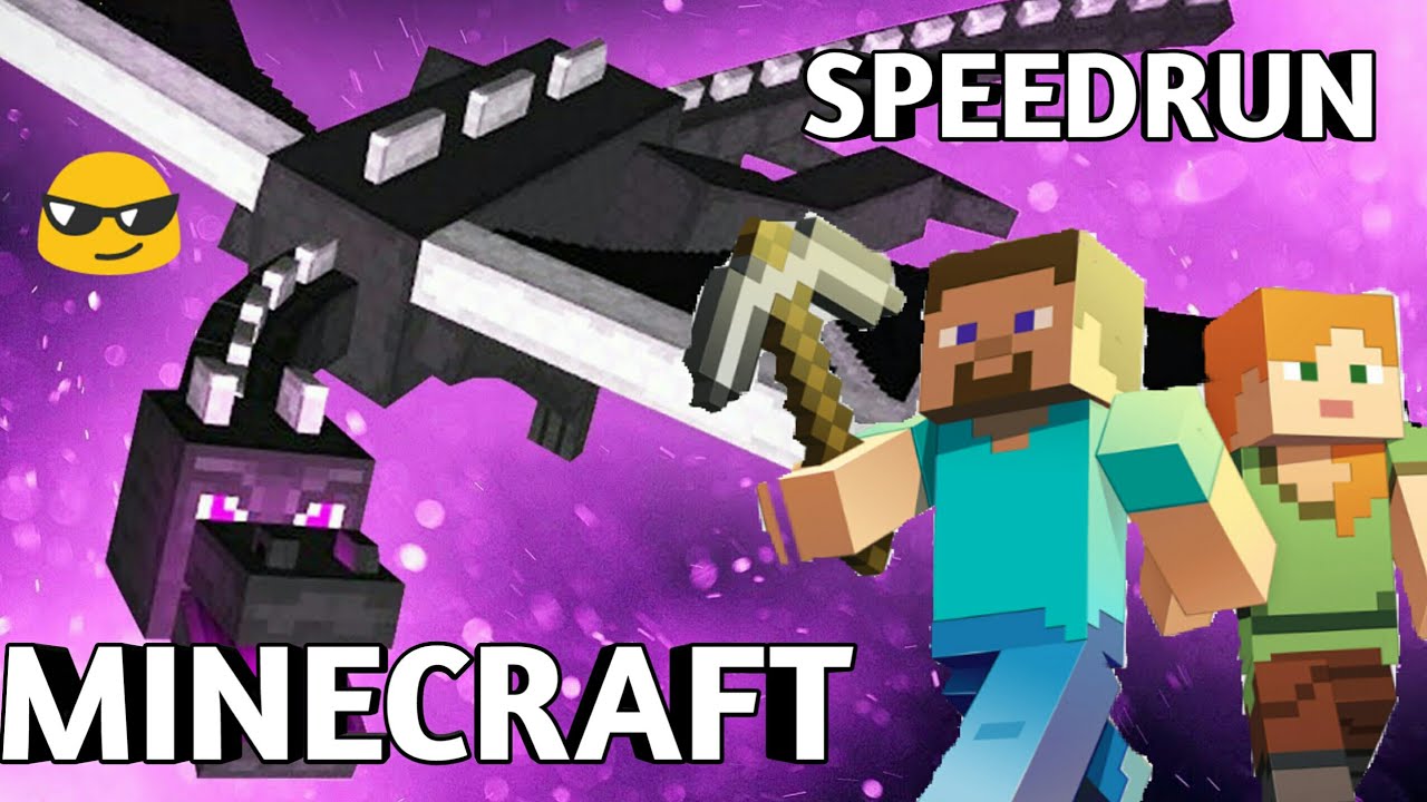 Minecraft speedrun in beta version - YouTube