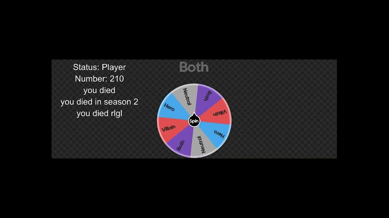 Squid game spin a wheel comment to be next #fyp #squidgame - YouTube