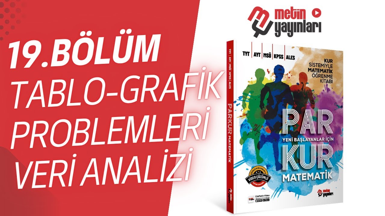 19.BÖLÜM TABLO-GRAFİK PROBLEMLERİ,VERİ ANALİZİ 4.KUR SORU 1 - YouTube