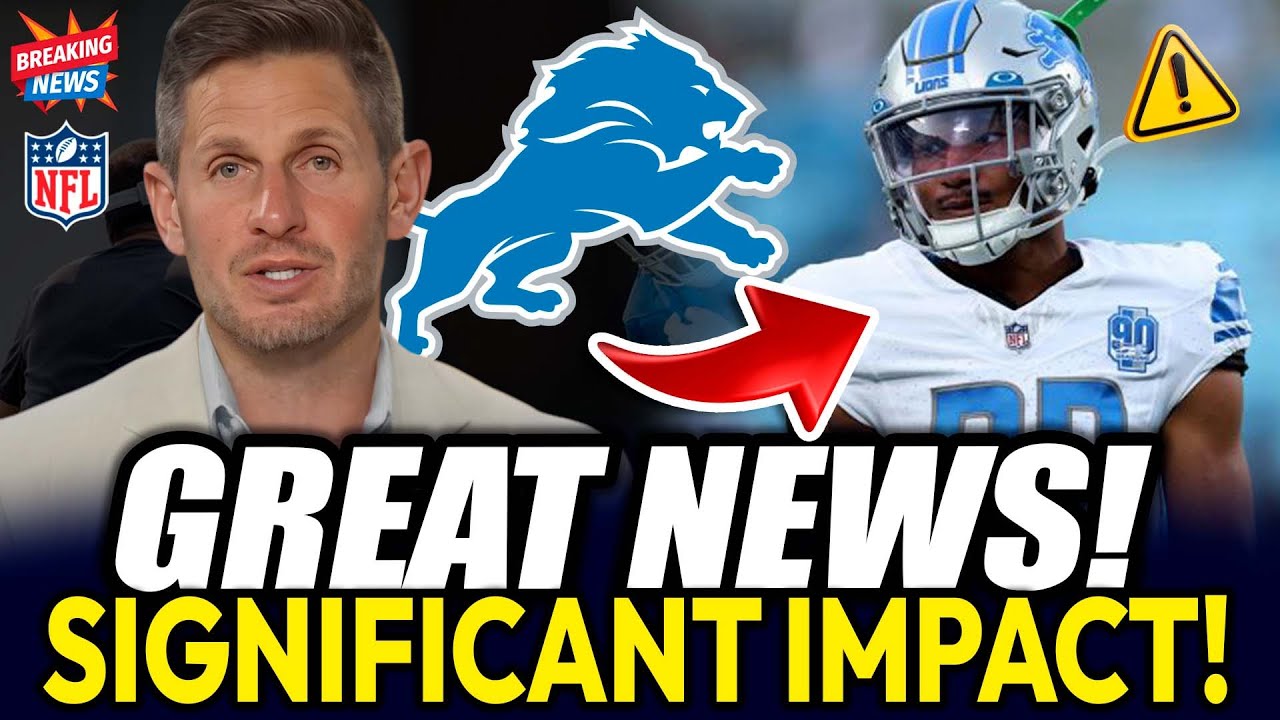 🚨 THE LAST UPDATES! Things Look Good! Latest Detroit Lions News Today ...