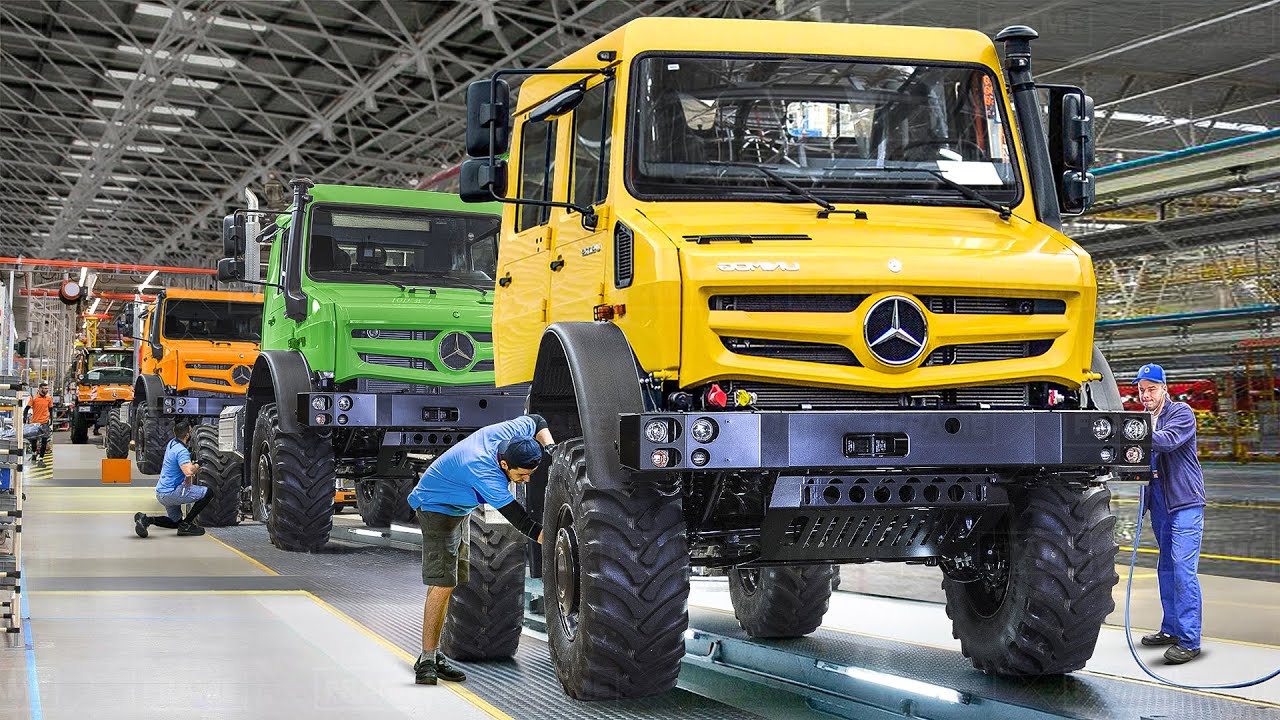 Inside Massive German Factory Building Indestructible Truck From ...