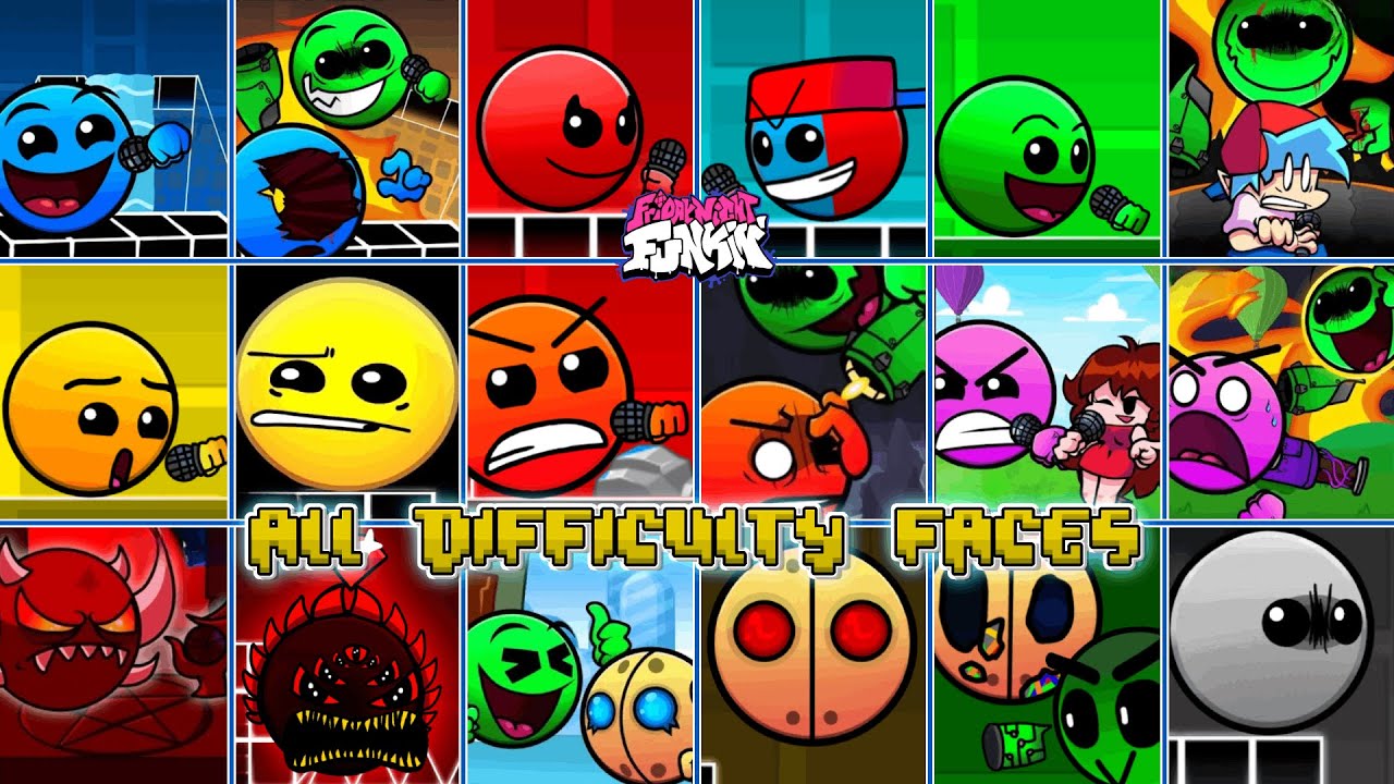 FNF: Vs All Difficulty Faces // + FIRE IN THE HOLE – BREEZY UPDATE ...