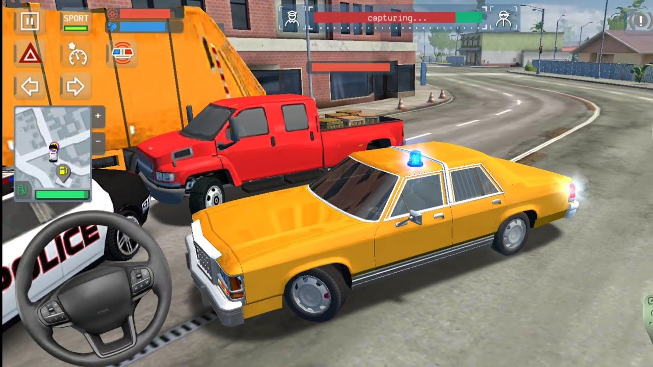 Boxy Car Capturing Pickup Truck-Police Sim 2022 Cop Simulator Gameplay ...