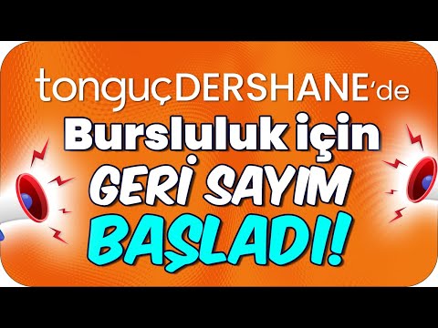 4.Sınıfta tonguçDERSHANE BURSLULUK SINAVI'na Hazır mısın❓