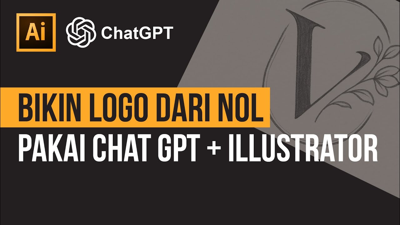 Bikin Logo Brand Pakai Chat GPT dan Adobe Illustrator | GRATIS! - YouTube
