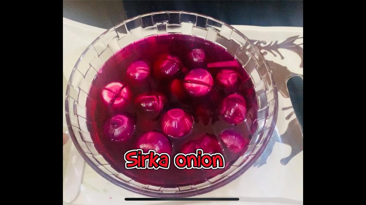 How To Make Vinegar Onion | Sirka Onion Recipe | सिरके वाले प्याज ...